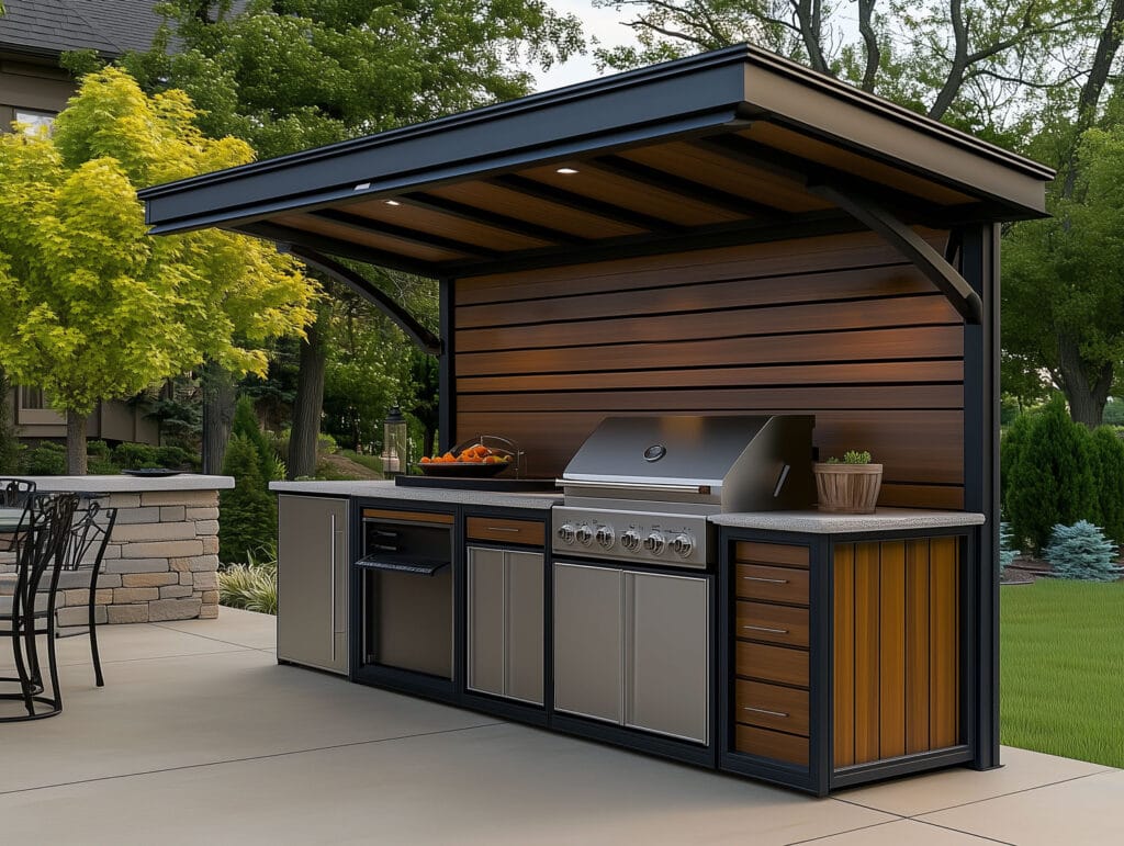 Outdoor Kitchen Pod - Pods Perfect